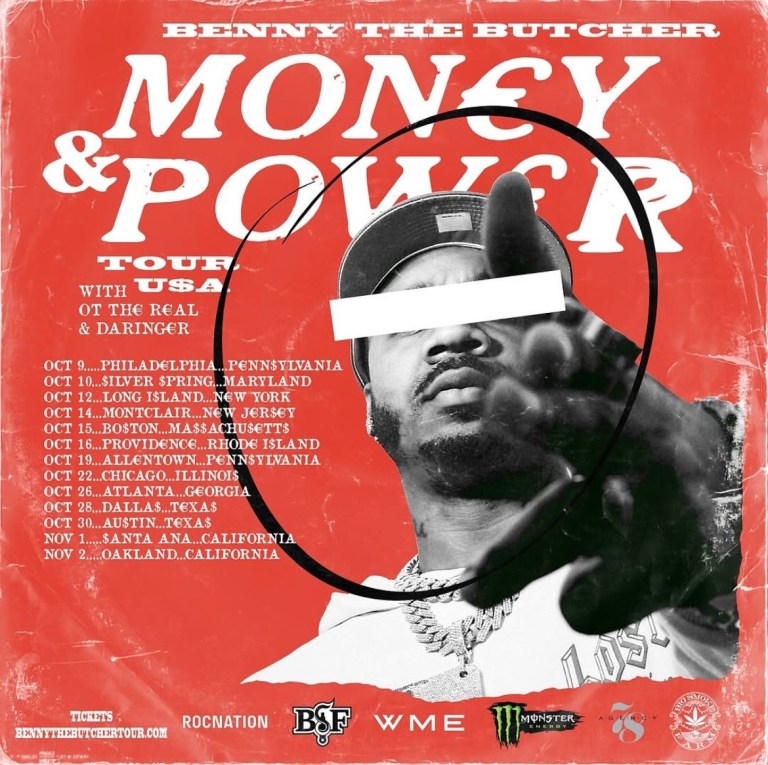 Benny the Butcher’s Money & Power Tour: A Grimy Hip-Hop Takeover Hits ...
